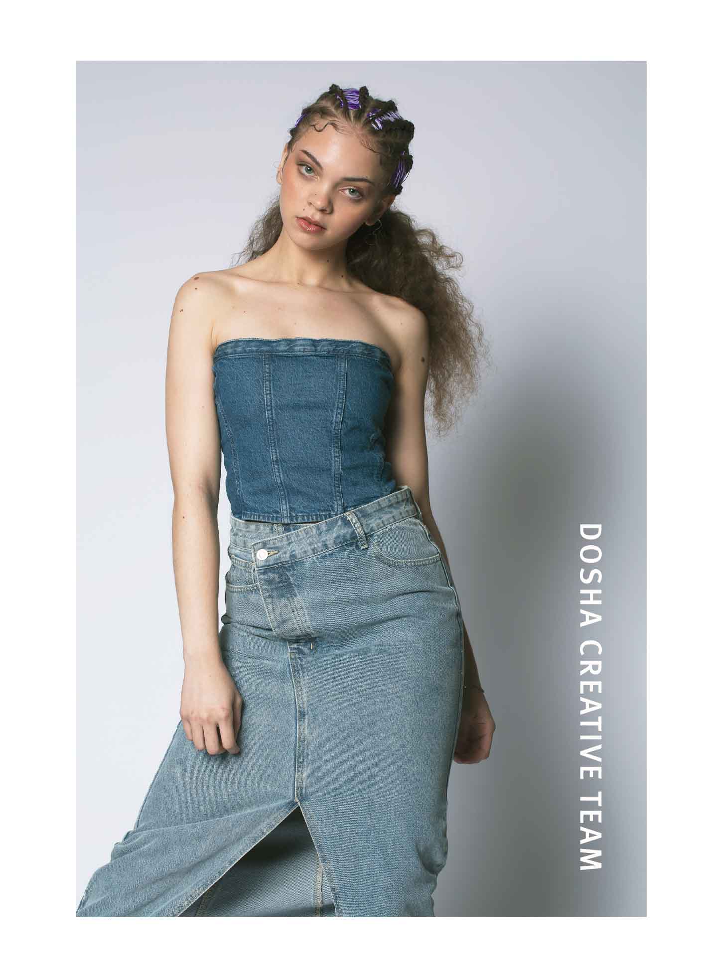 Braids+denim Photoshoot